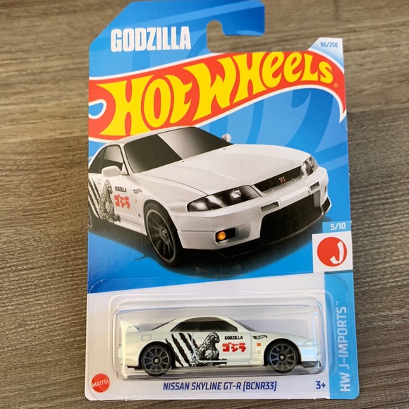 Toys | Hot Wheels Godzilla Car Japanese Nissan Skyline Gtr R33 ...